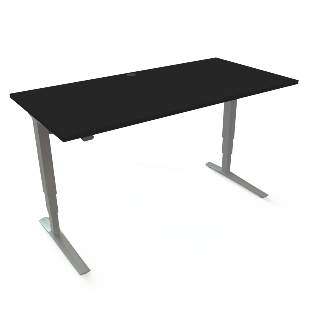 Duże biurko z regulowanym blatem 160x80 cm | Meble-Ruchome